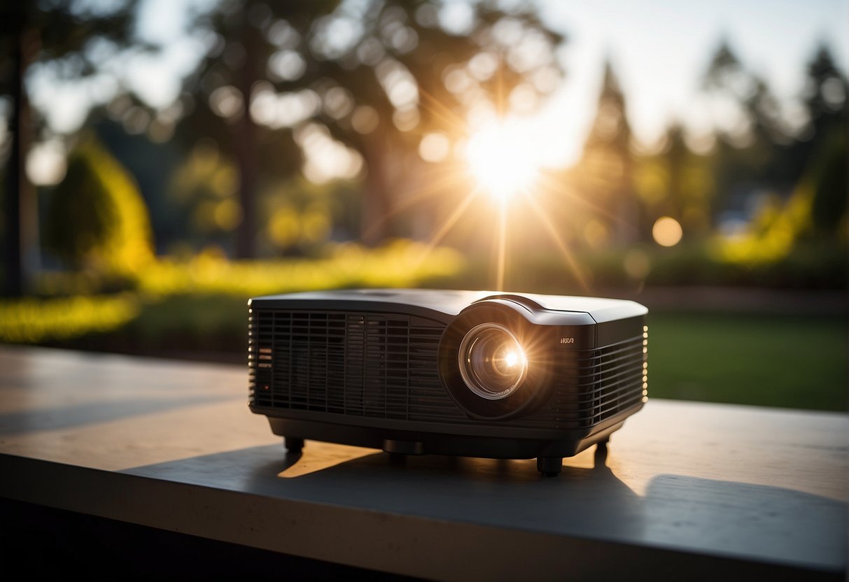 How Many ANSI Lumens for Outdoor Projector – Sleek Space