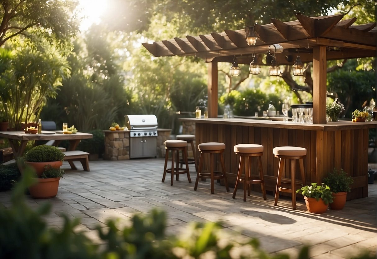 How to Build an Outdoor Bar – Sleek Space