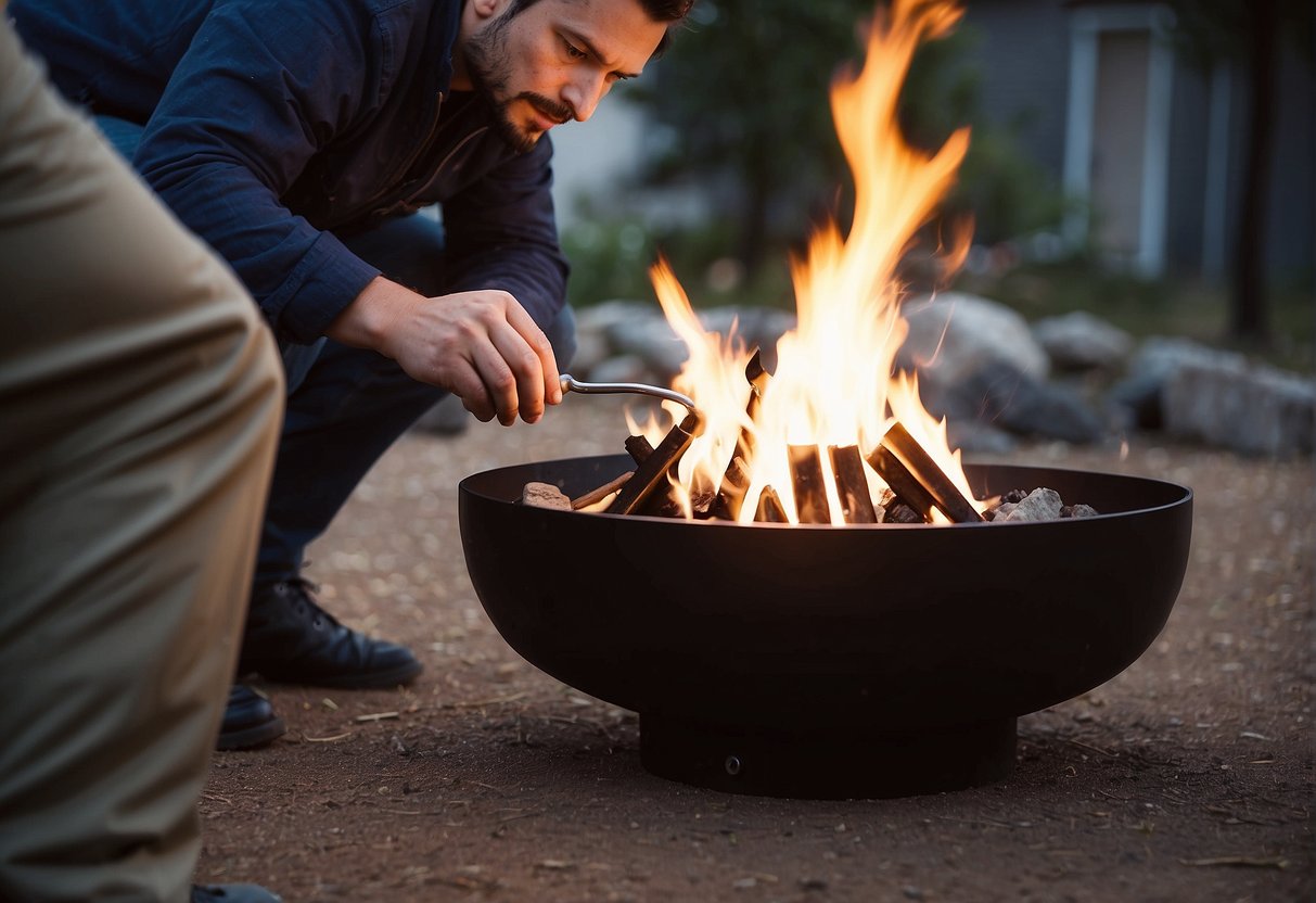How to Turn on Outdoor Fire Pit – Sleek Space