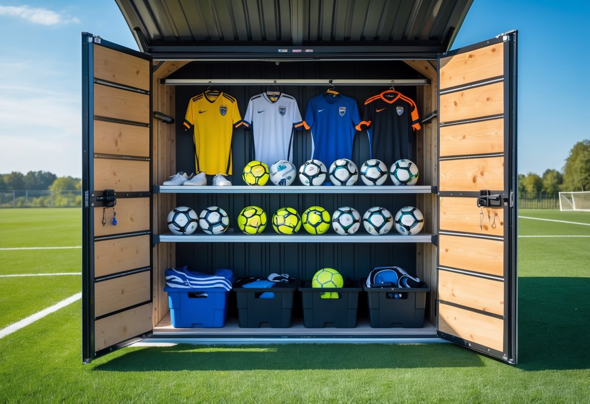 How To Store Your Outdoor Soccer Equipment To Prevent Damage? – Sleek Space