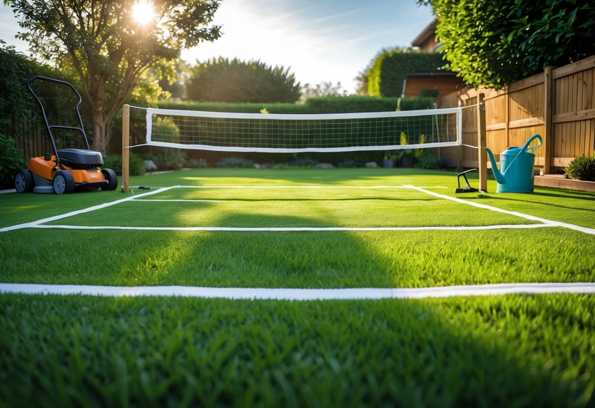How To Maintain A Grass Volleyball Court In Your Backyard? – Sleek Space